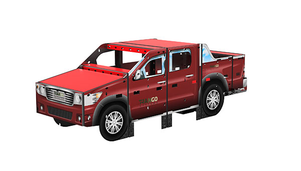 VEICOLO RED CAR - TRANGO SYSTEM